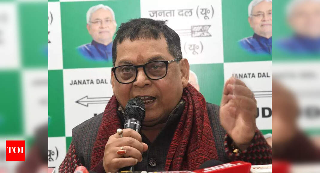 JD(U): Tejashwi’s political career took off because of Nitish | Patna News - The Times of India