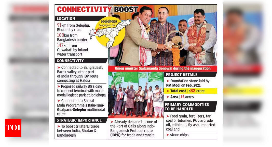 Jogighopa IWT terminal to usher in new era of trade with Bhutan, B’desh ...