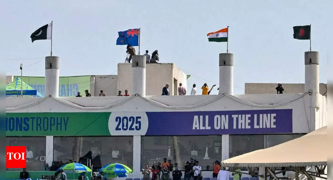 Champions Trophy: India flag spotted at Karachi Stadium after ...