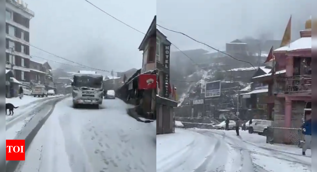 Shimla Weather: Heavy snowfall rain likely in Himachal Pradesh today | Shimla News - The Times ...