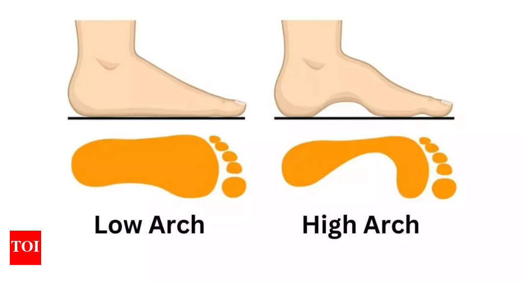 Personality Test: Your foot arch reveals if you are grounded or a free ...
