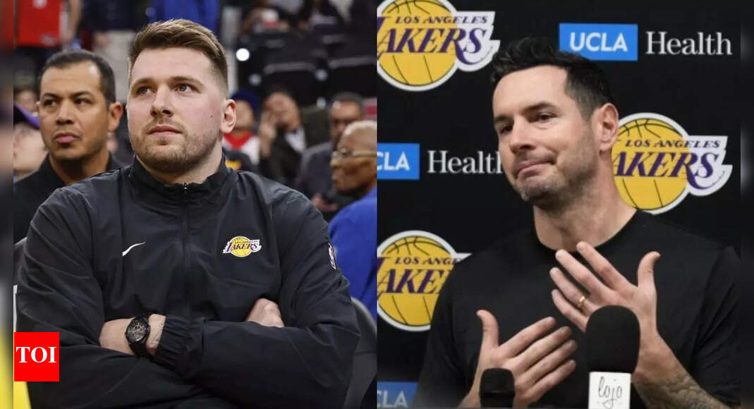 JJ Redick gives honest reaction to the challenge of fitting Luka Doncic in Los Angeles Lakers ...
