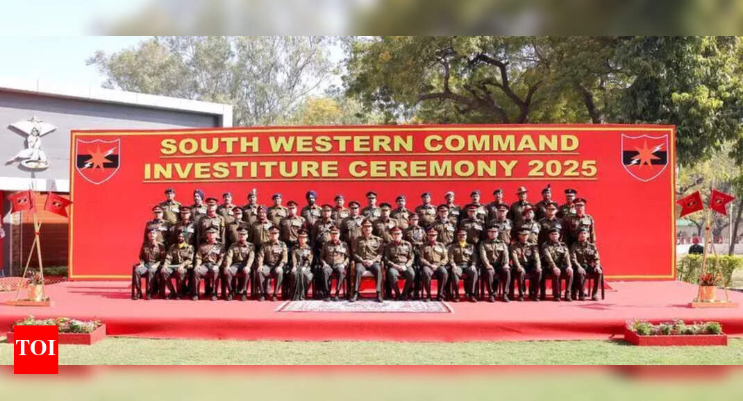 Investiture ceremony of South Western command held in Kota | Jaipur ...