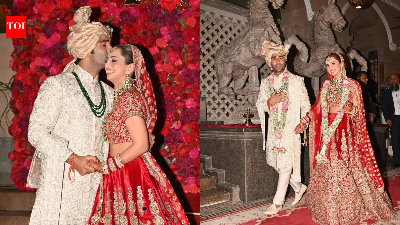 Aadar Jain-Alekha Advani's Wedding Live updates: Aadar Jain and Alekha ...