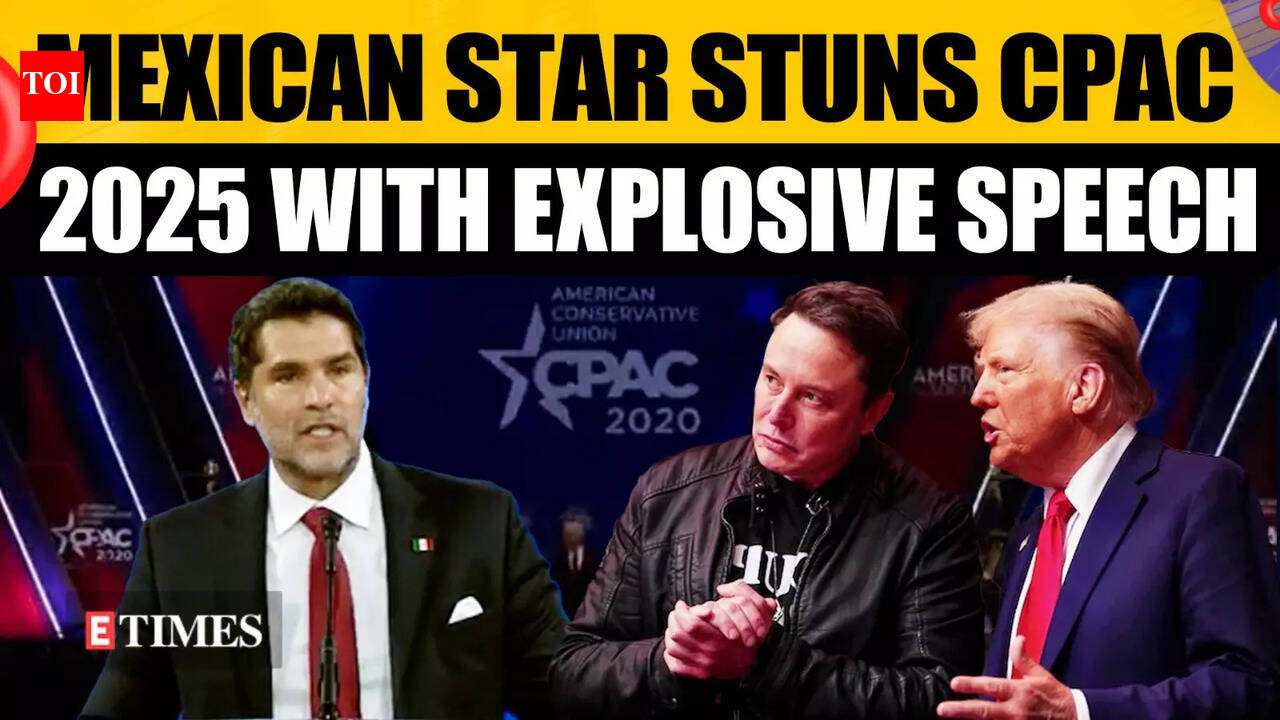 CPAC 2025: Mexican Actor, Singer Addresses Summit Alongside JD Vance ...