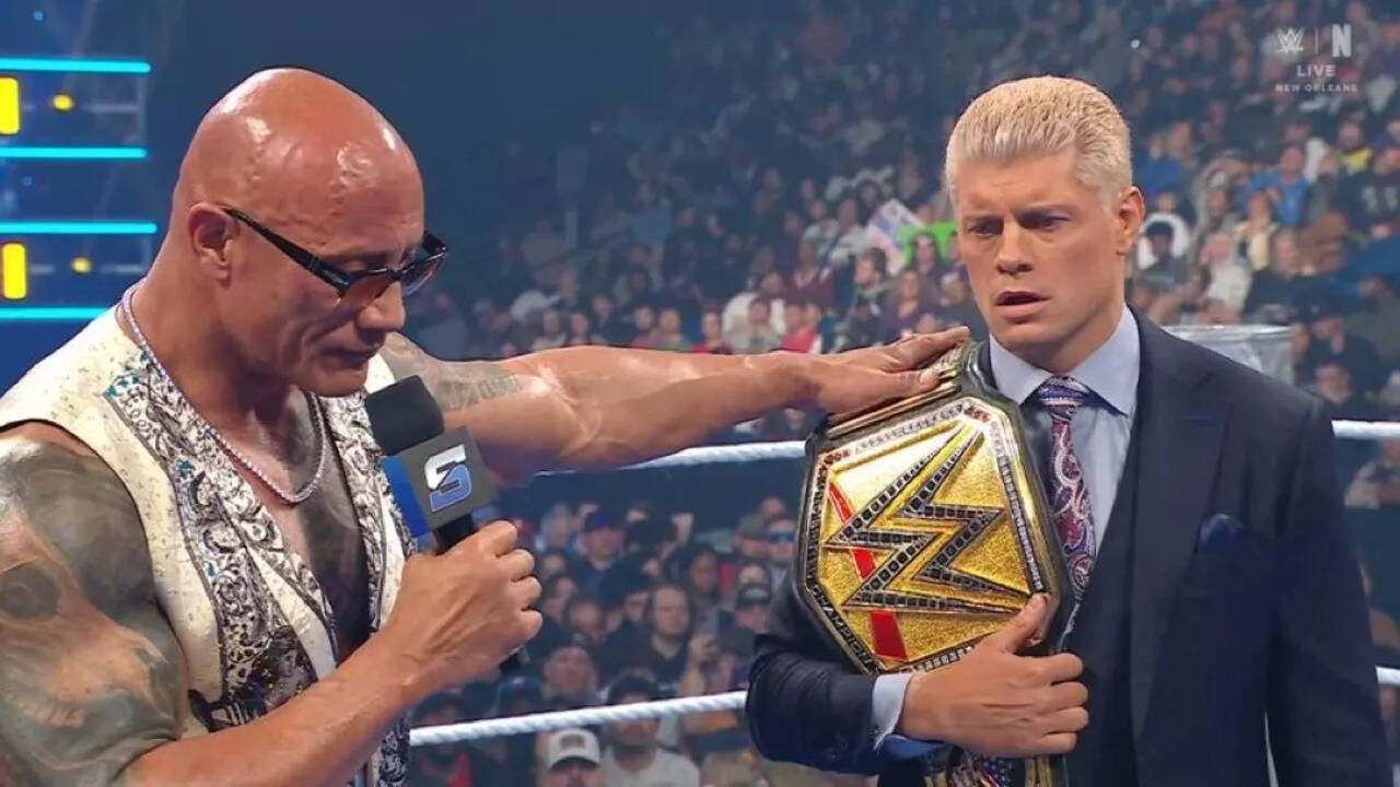 The Rock Wwe Undisputed Champion "FULL SEGMENT: The Rock To Cody