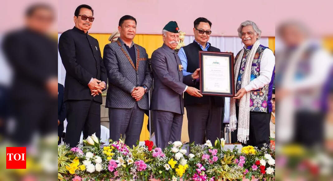 AP govt fetes ‘GI Man’ Rajani Kant | Varanasi News - The Times of India