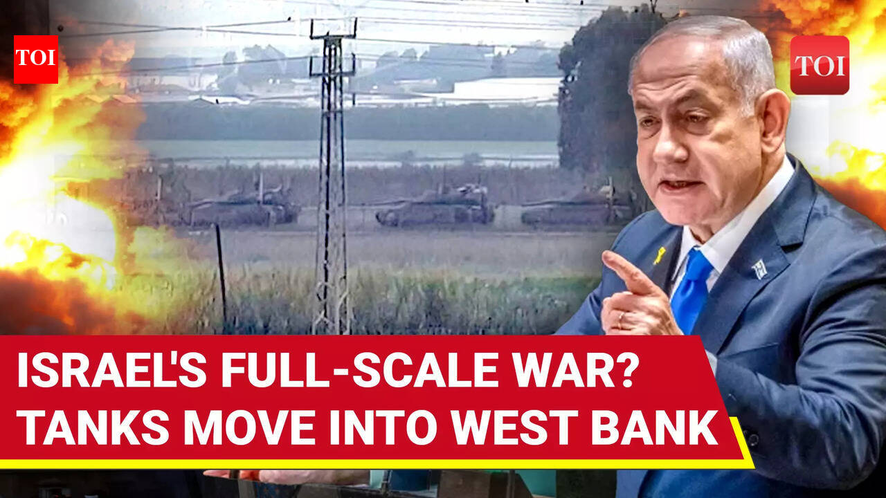 Full-Scale Military Invasion? Israel Deploys Tanks in West Bank for ...