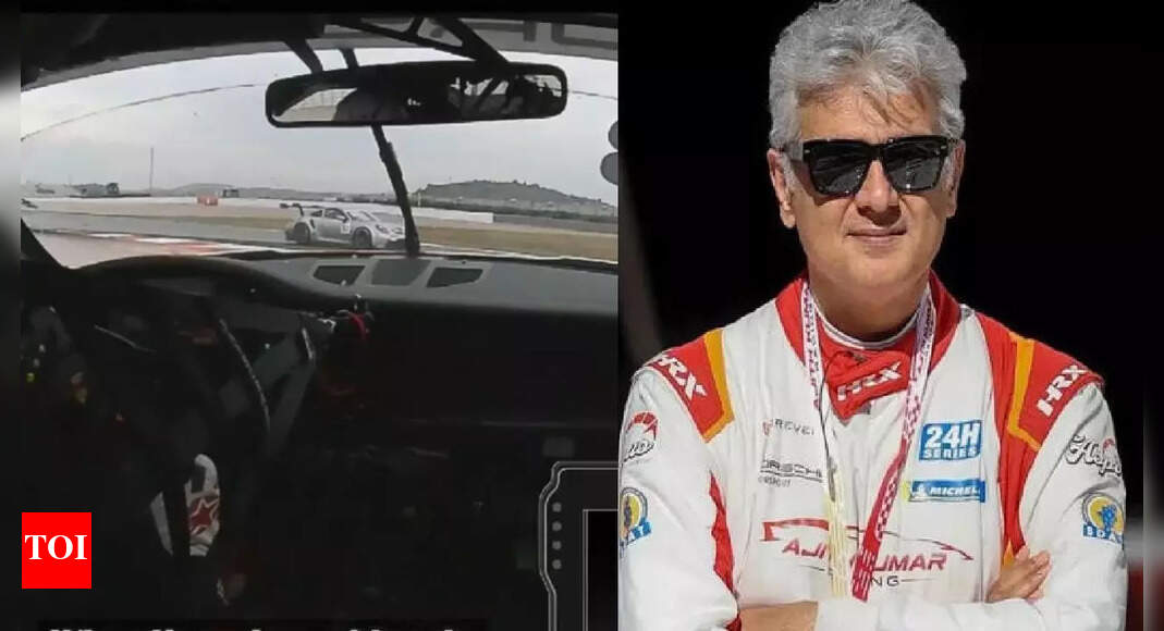 Ajith Kumar's latest accident video! 'Vidaamuyarchi' actor's racing ...