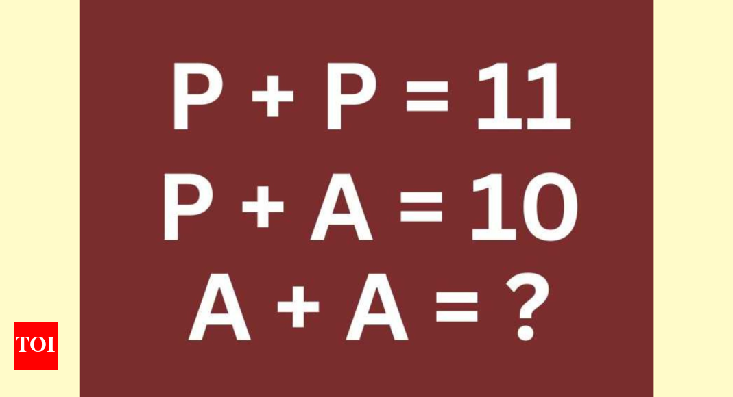 Optical Illusion: Only a genius can solve this math puzzle in 7 seconds ...