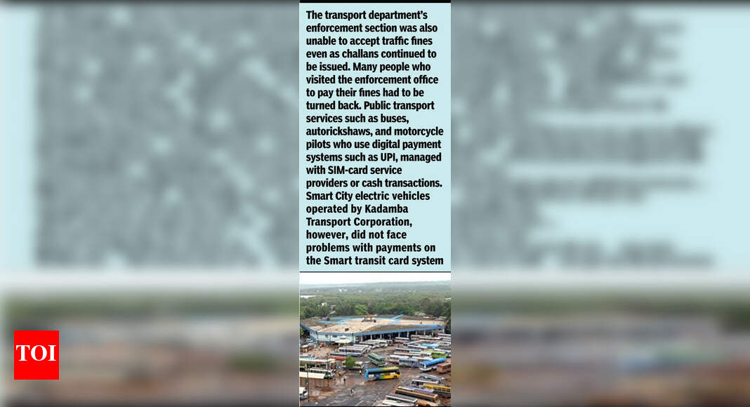 Connectivity rupture hits RTO: Licence issuance, vehicle registrations ...