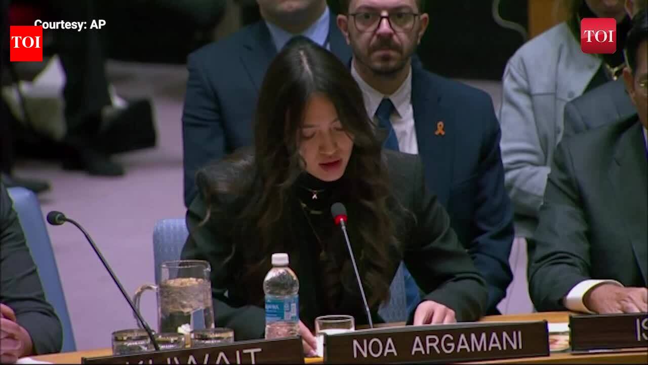IDF Bombed Hostages? Freed Captive Noa Argamani Drops Bombshell At UN ...