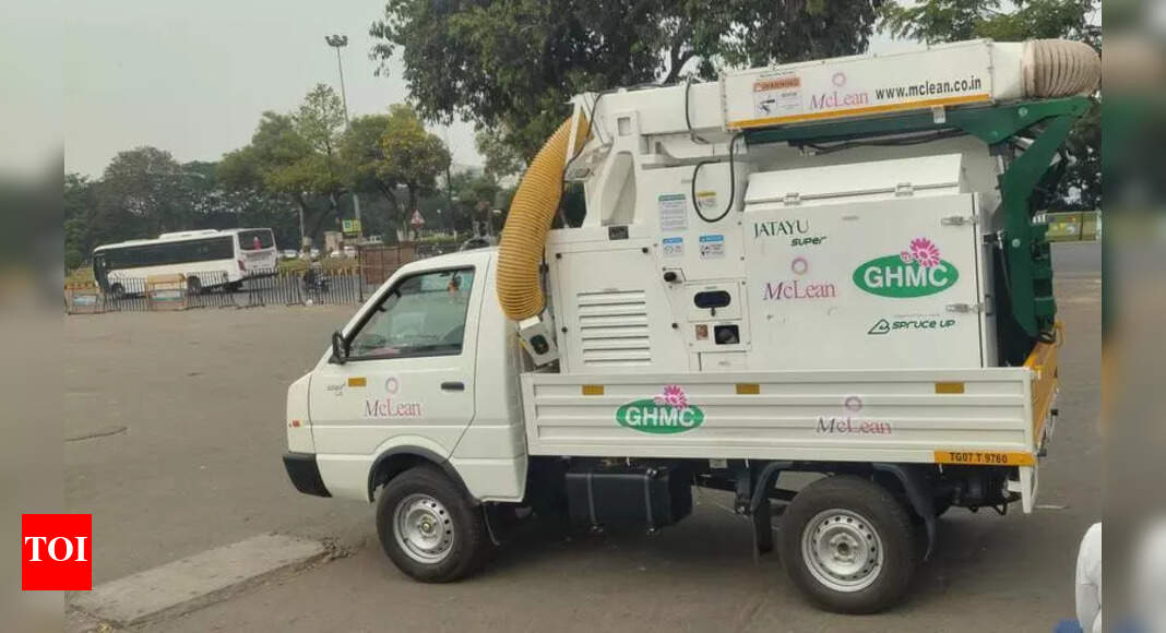 Vehicle-mounted litter-pickers to help GHMC keep city clean | Hyderabad ...