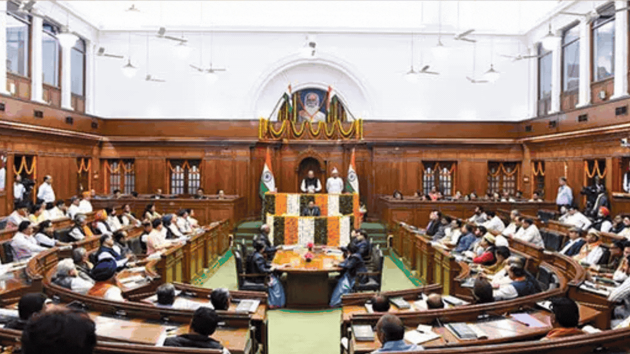 Delhi Assembly Session Live Updates: Speaker Vijender Gupta recognises ...