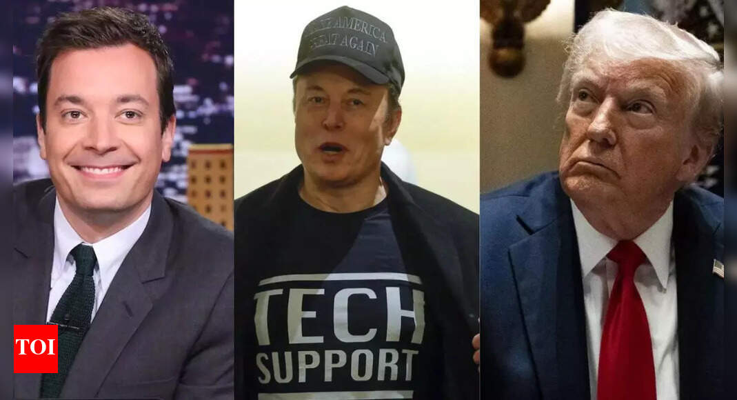 Jimmy Kimmel shames Donald Trump Cabinet ‘eunuchs’ for clapping at Elon ...