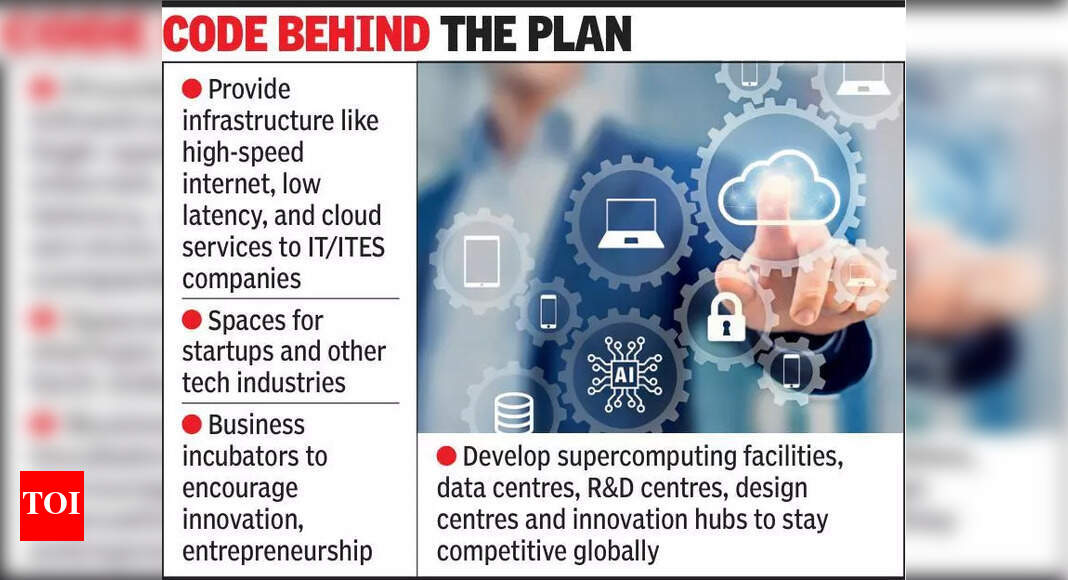 Seven cities to get new IT parks | Ahmedabad News - Times of India