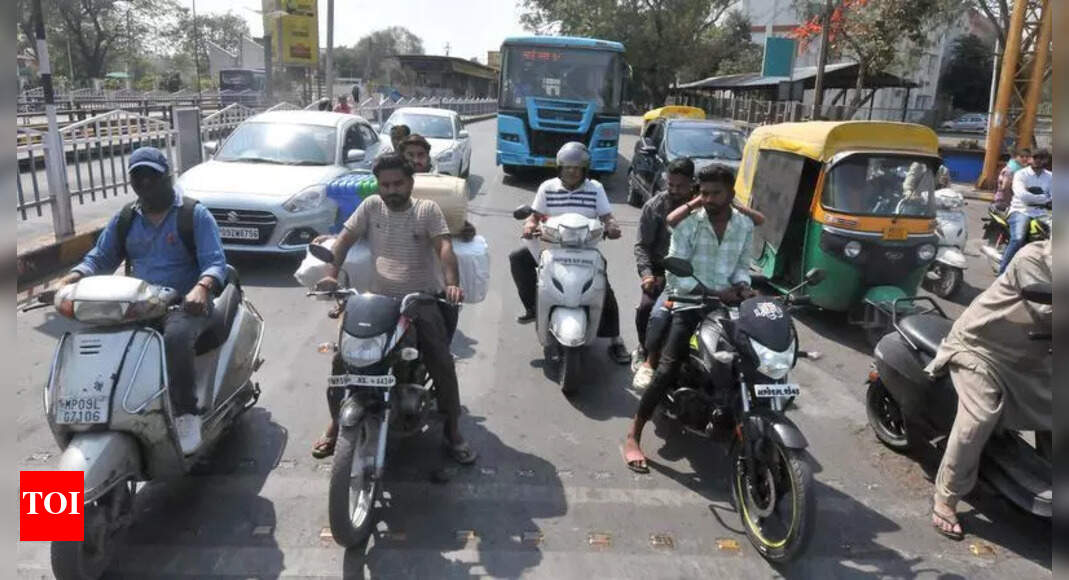 Removal of BRTS shifts ibus ops to mixed lane | Indore News - The Times ...