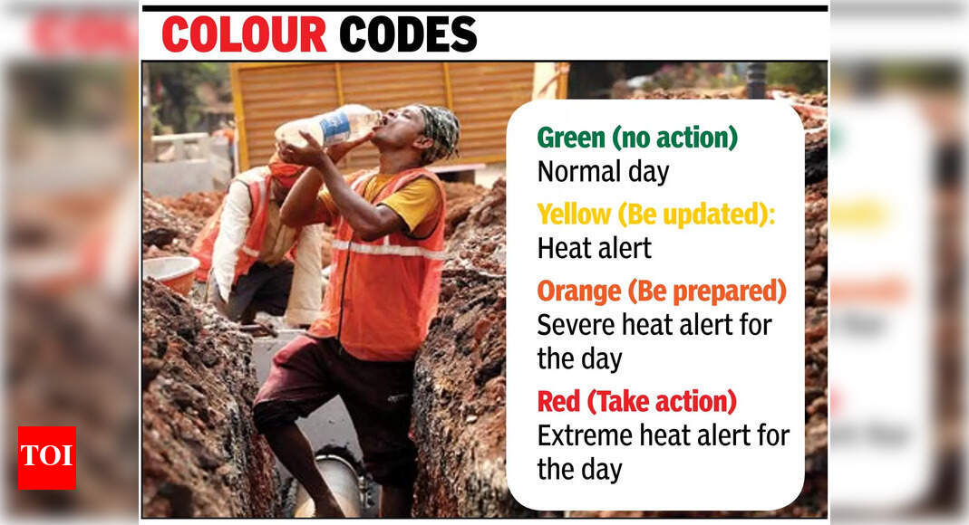 IMD issues yellow alert for heat today, tomorrow, temp to hit 37C | Goa ...