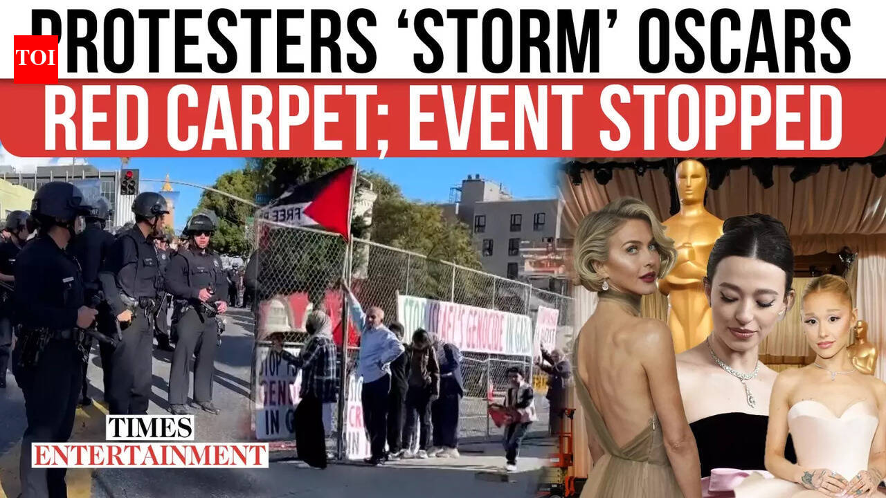 Oscars Chaos: Protest Stalls Red Carpet; Stars Told To Stay Put