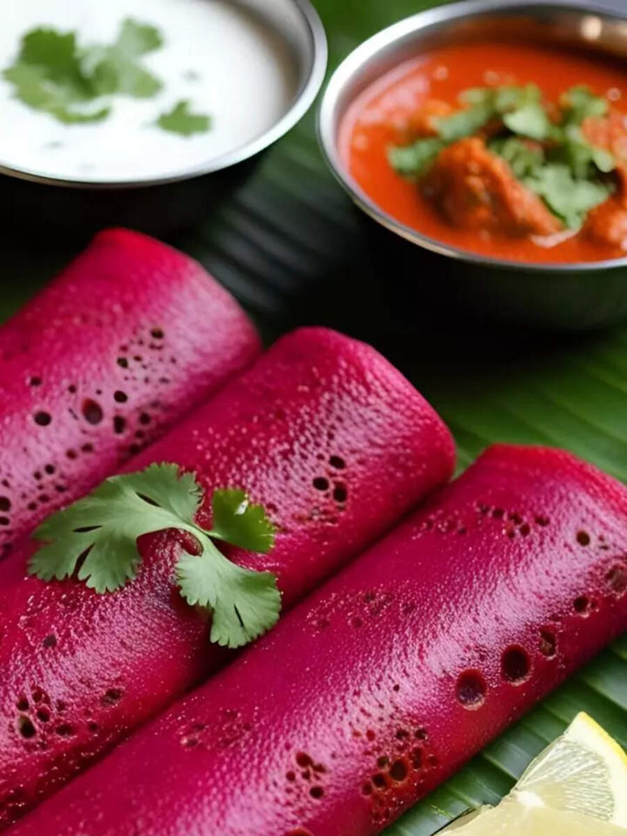 Beetroot Dosa Recipe: How to make high-protein Beetroot Dosa for light ...