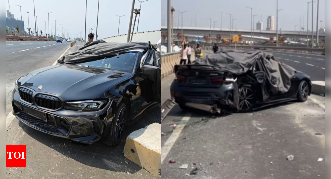 Mumbai Coastal Road Accident: 24 year-old driver of BMW booked for rash ...