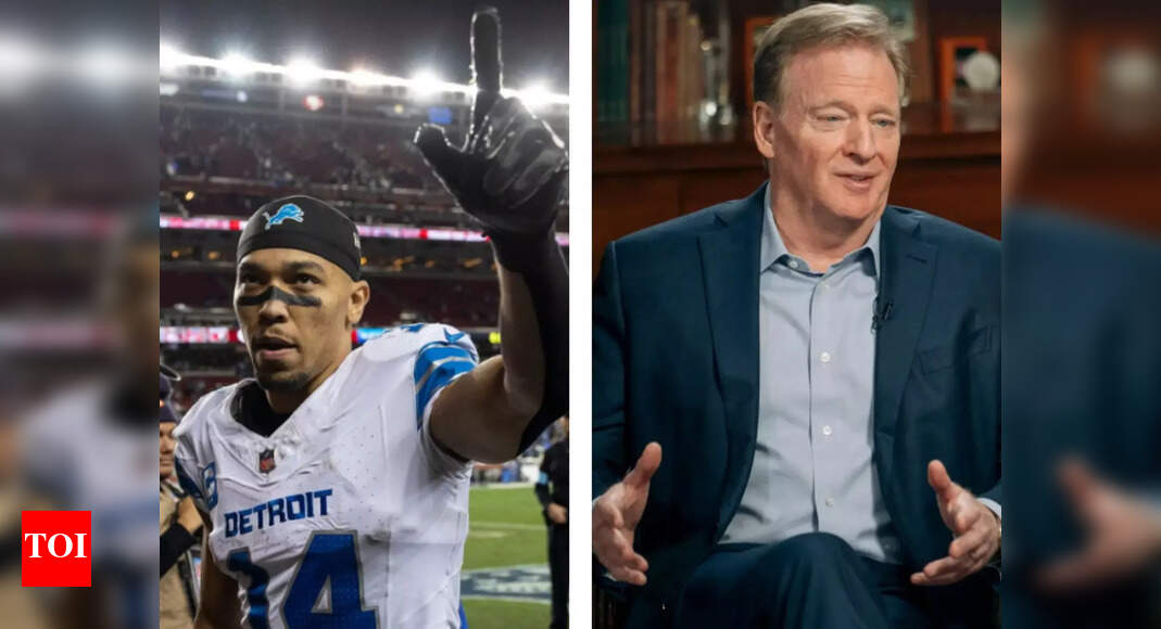 Throwback when Amon-Ra St. Brown was skeptical of Roger Goodell’s ...