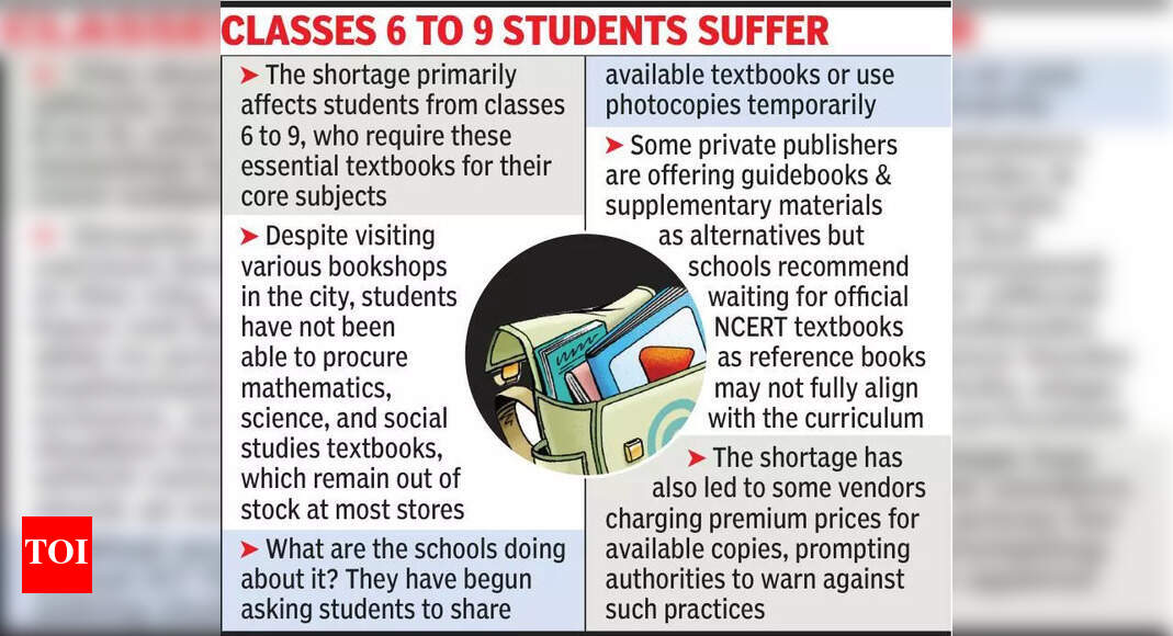 Now, shortage of books weigh kids down: Shops blame distributors ...