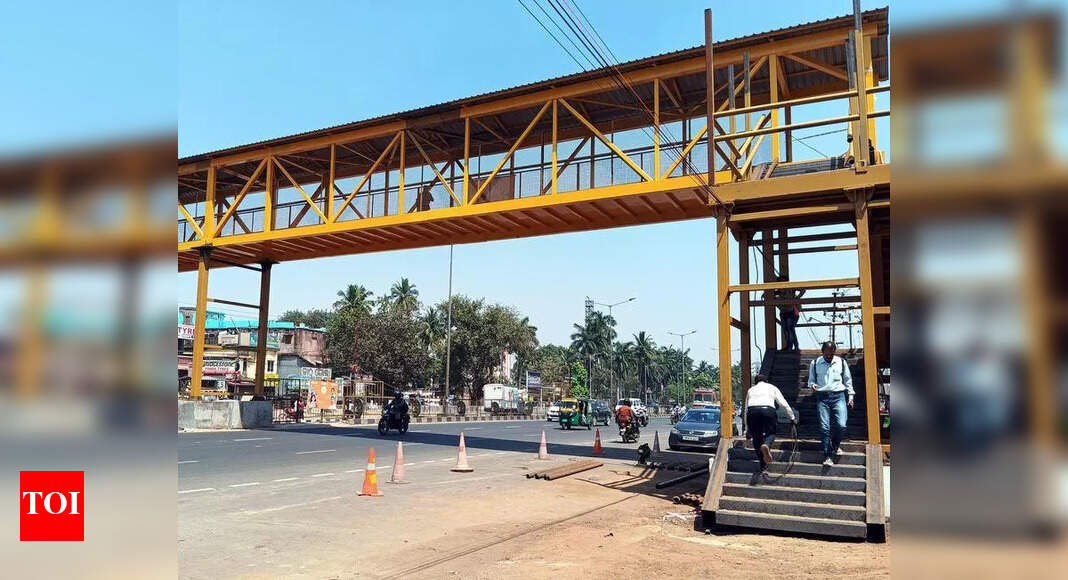 New FOB opens on NH-16 at Palasuni | Bhubaneswar News - The Times of India