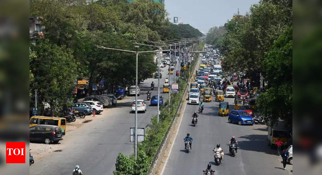 Mega parking solution ready for Anna Nagar - The Times of India
