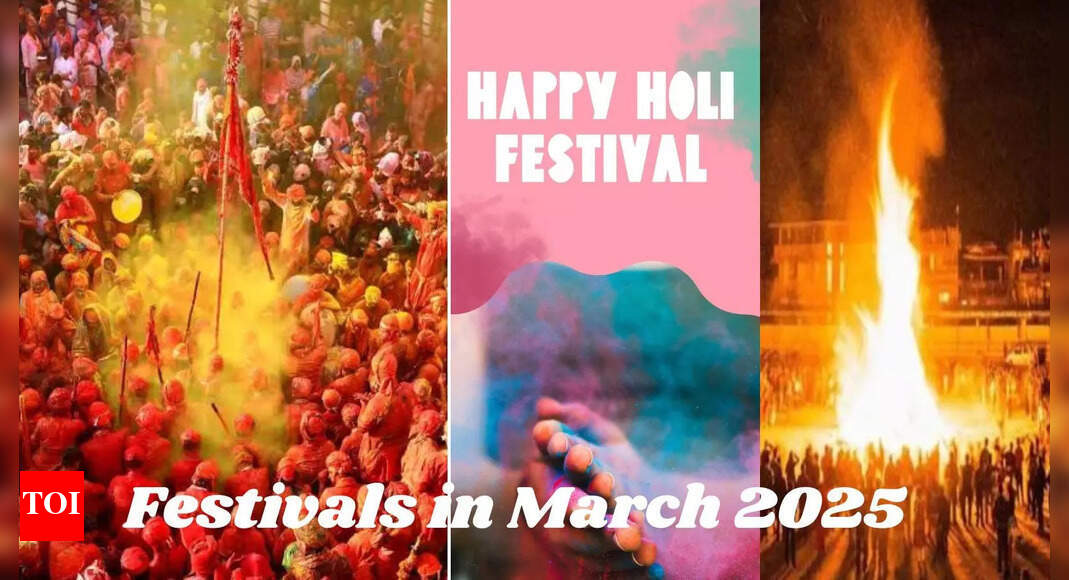 Hindu Festivals in March 2025: Complete List of Festivals - The Times ...