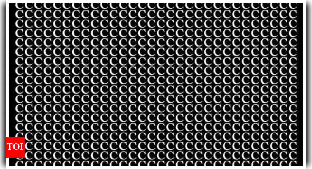 Optical illusion: Only those with a sharp vision can find the odd ...