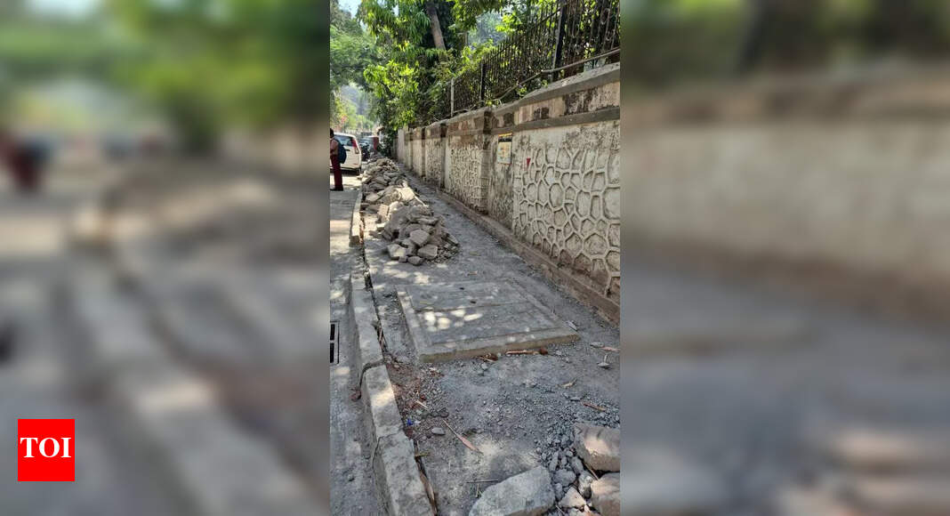 Repeated footpath digging in Mumbai suburb sparks public outrage over ...