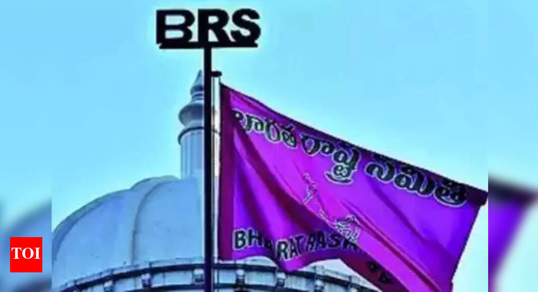 Mega meet to mark BRS founding day | Hyderabad News - The Times of India