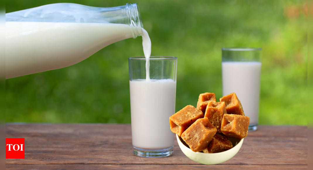 Gudd milk: 7 benefits of consuming milk with jaggery daily | - Times of ...