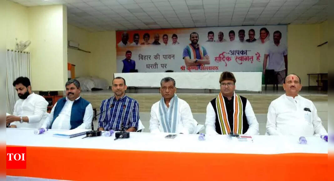 Appoint booth level agents, says Allavaru | Patna News - The Times of India