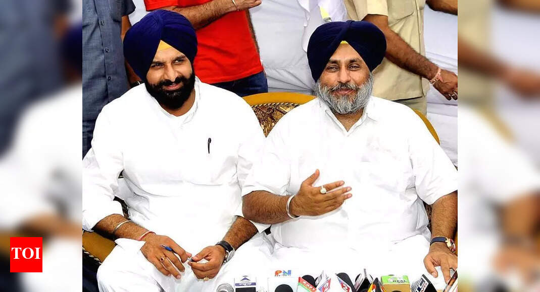 Sukhbir-Majithia rift: A palace coup in the making - The Times of India