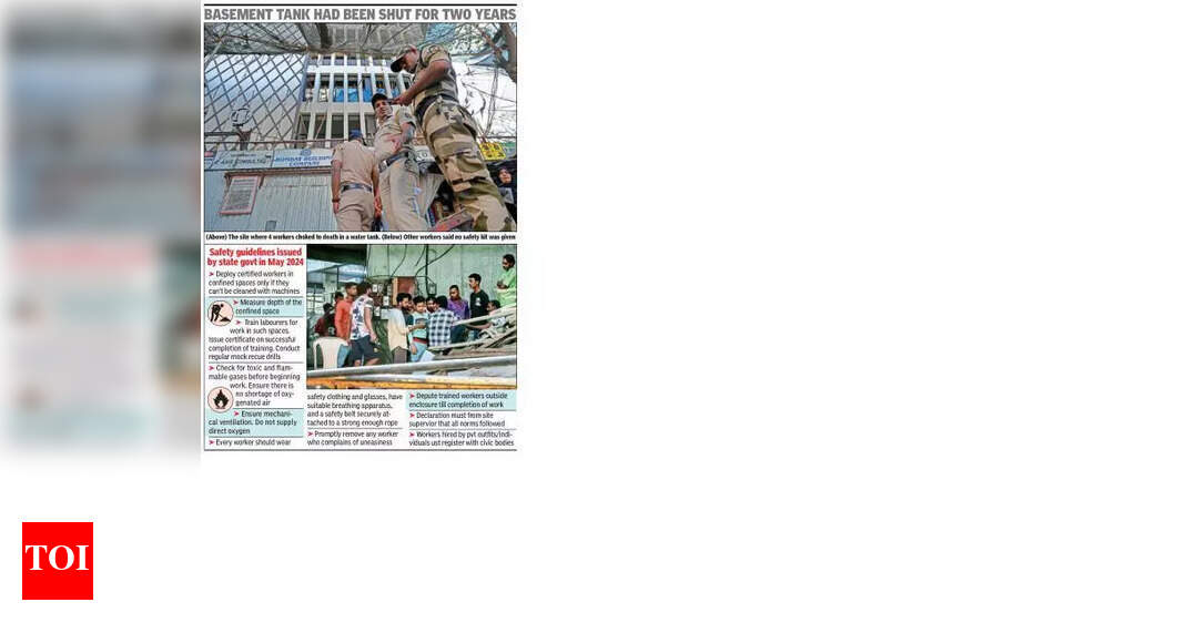 ‘Not one agency monitoring sites’: 14 died in tanks in MMR since 2022 ...