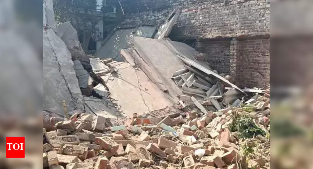 Close shave for woman, her 3 children in mini cylinder blast | Lucknow ...