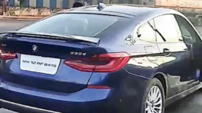 Pune man steps out of BMW, pees on road; surrenders as clip goes viral | Pune News - The Times ...