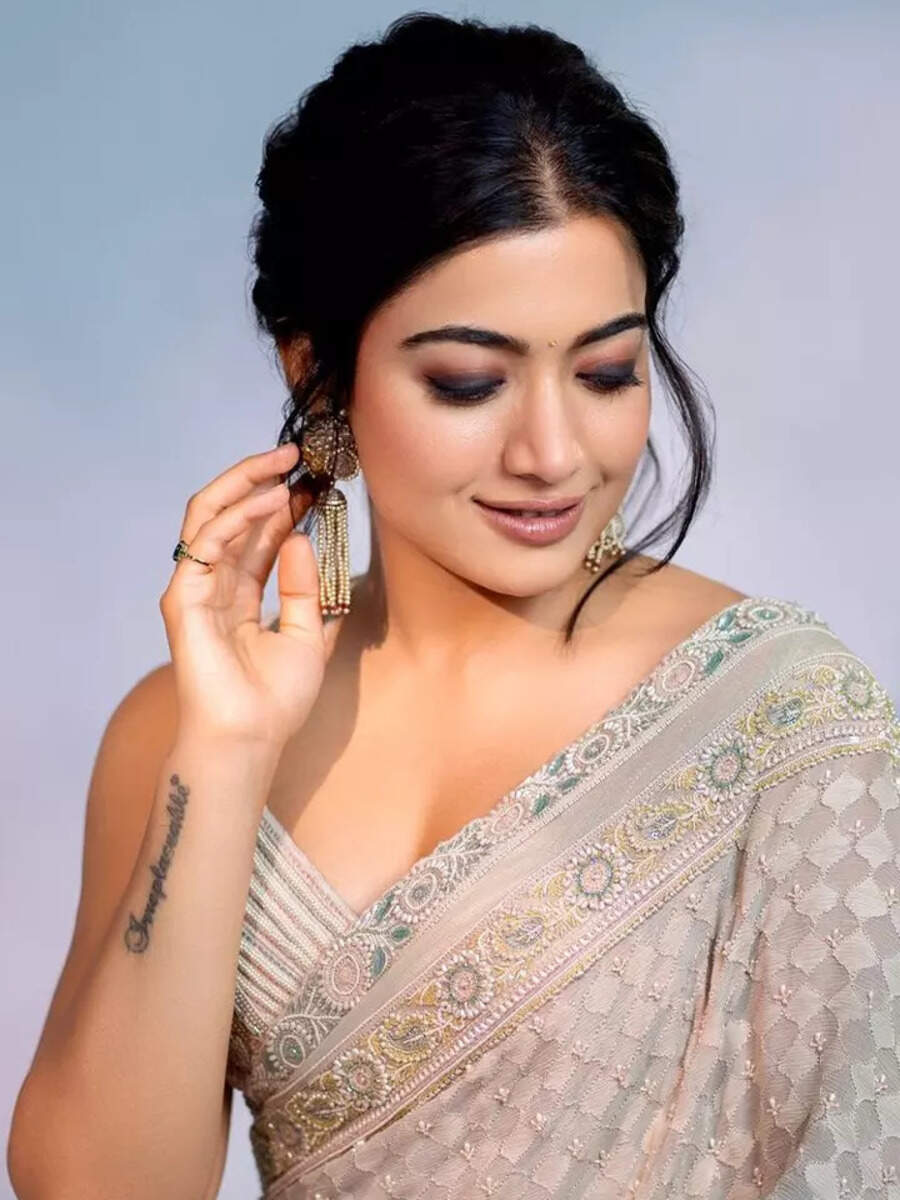 Rashmika Mandanna steals hearts in timeless sarees | Times of India
