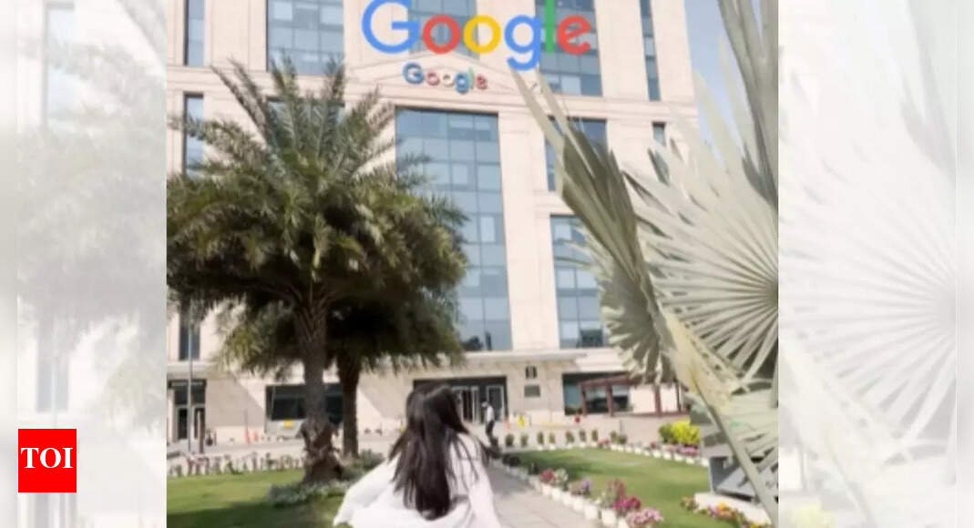 Viral: Woman gives a tour of Google's Gurugram office where work feels ...