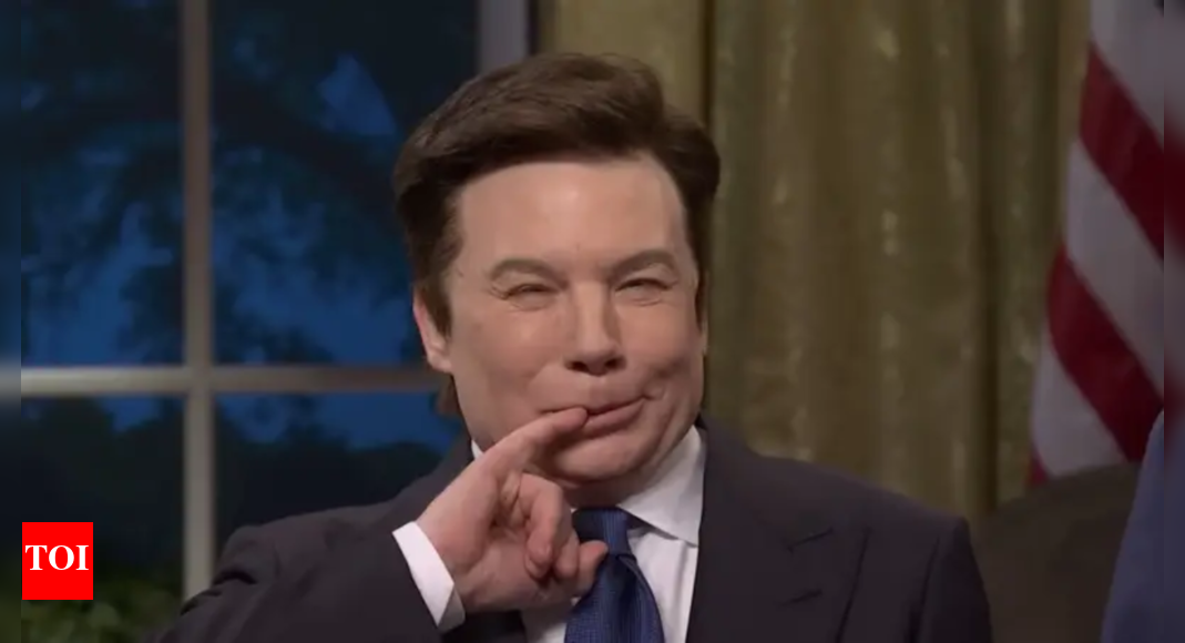 Mike Myers hilariously parodies Elon Musk in a star-studded sketch as ...
