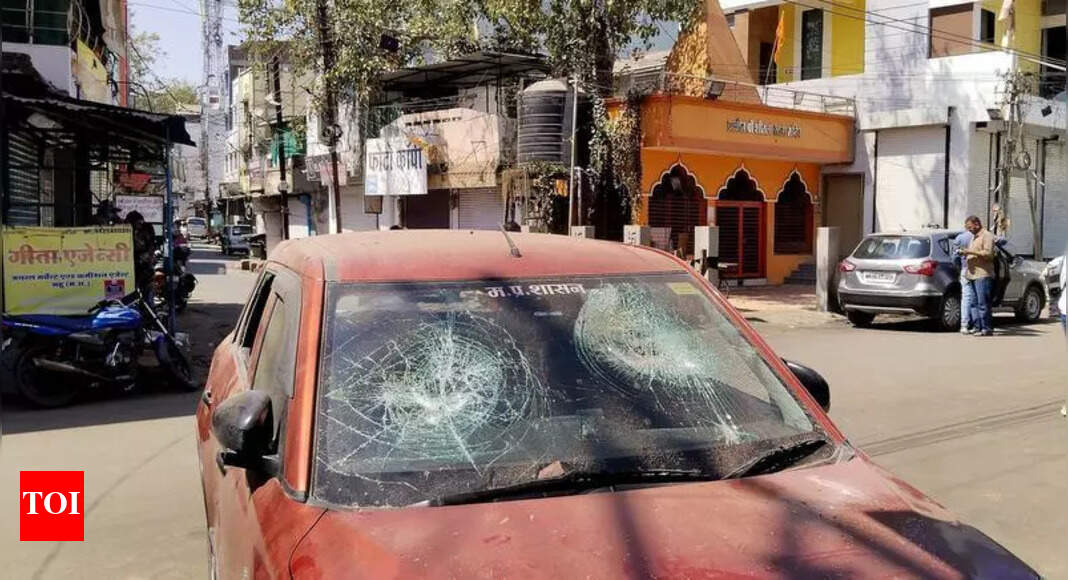 Calm restored in Mhow after arson & violence; 14 held | Indore News ...