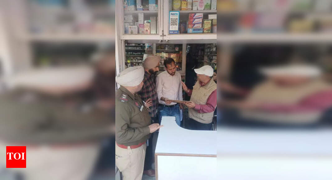Mohali police crack down on illegal drug sales, raid med stores - The ...