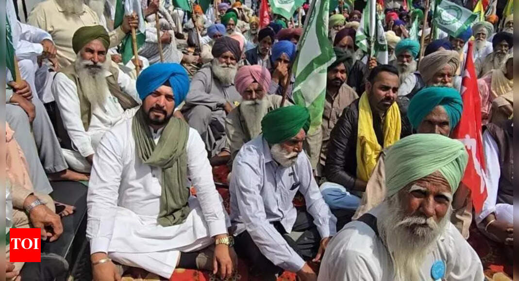 In Punjab, AAP MLA joins farmer’ protests against his own party’s ...