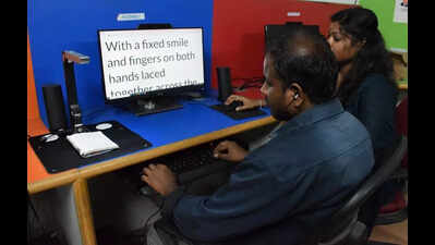 Central library makes reading easier for visually challenged people in ...