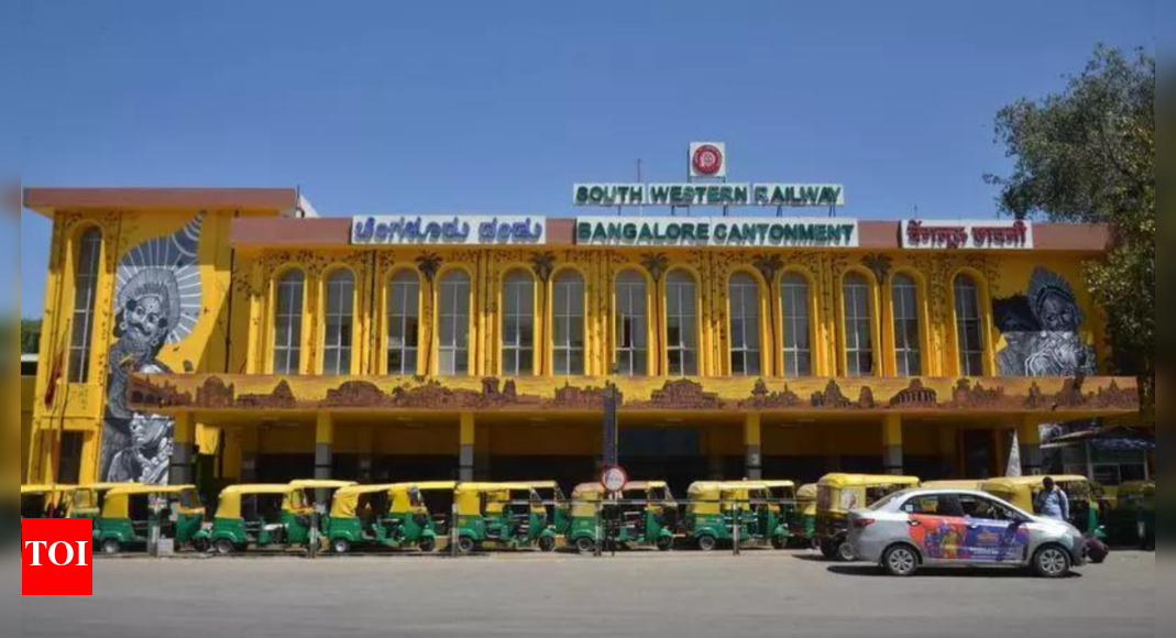 New platforms at Cantonment railway station in Bengaluru to handle ...