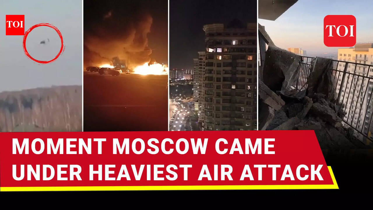 MOSCOW BOMBED; Putin's Base Under Fire, Buildings & Cars Explode ...