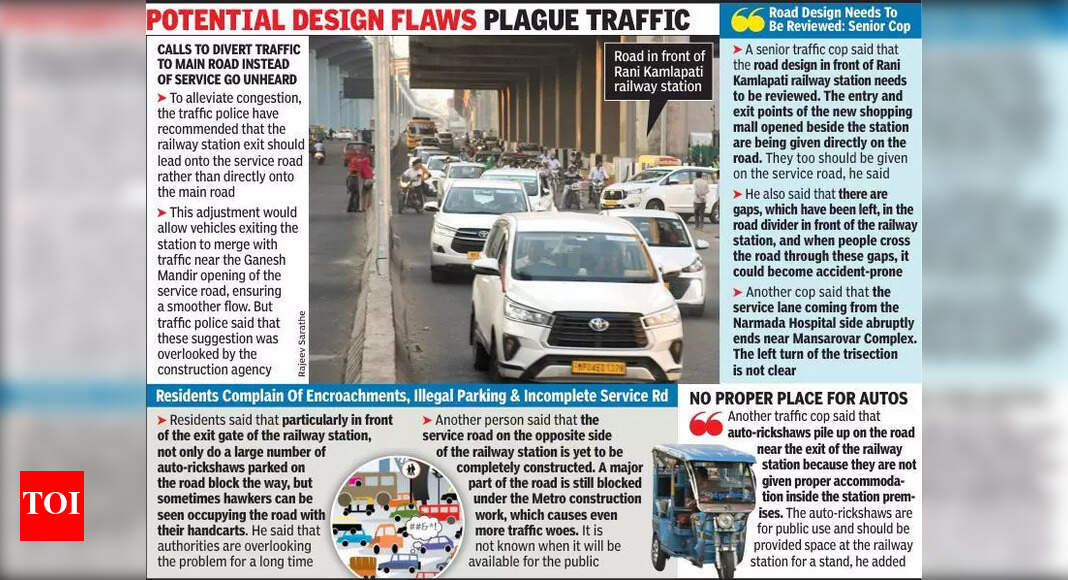 Spat over traffic planning spills on to congested roads to RKMP rly stn ...