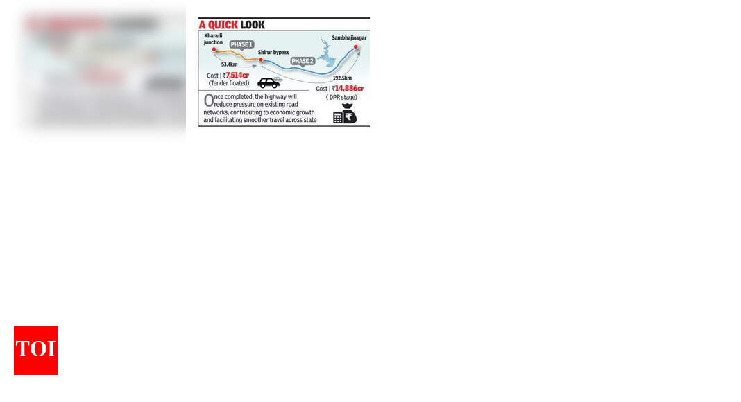 Work on 53km Pune-Shirur elevated highway likely to begin by June-July ...